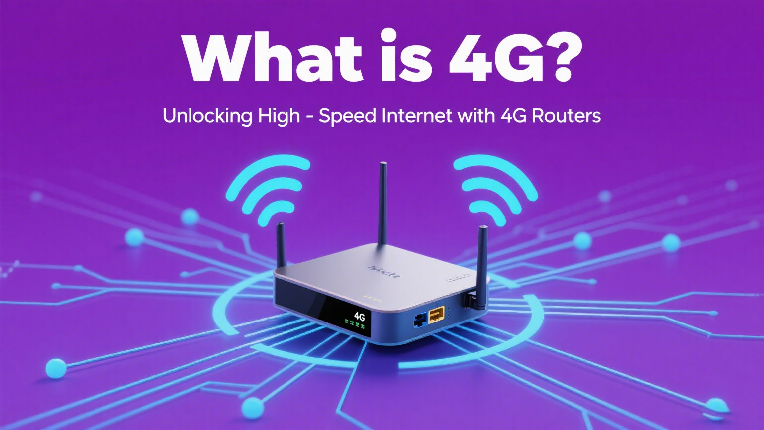What is 4G? Unlocking High-Speed Internet with 4G Routers – ZBTWIFI