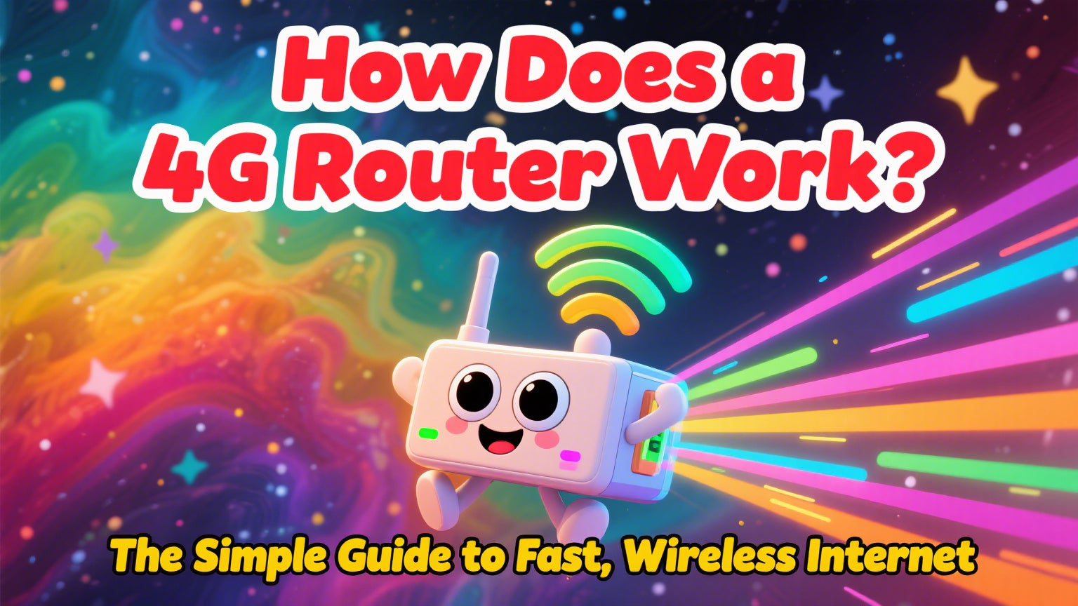 How Does a 4G Router Work? The Simple Guide to Fast, Wireless Internet ...