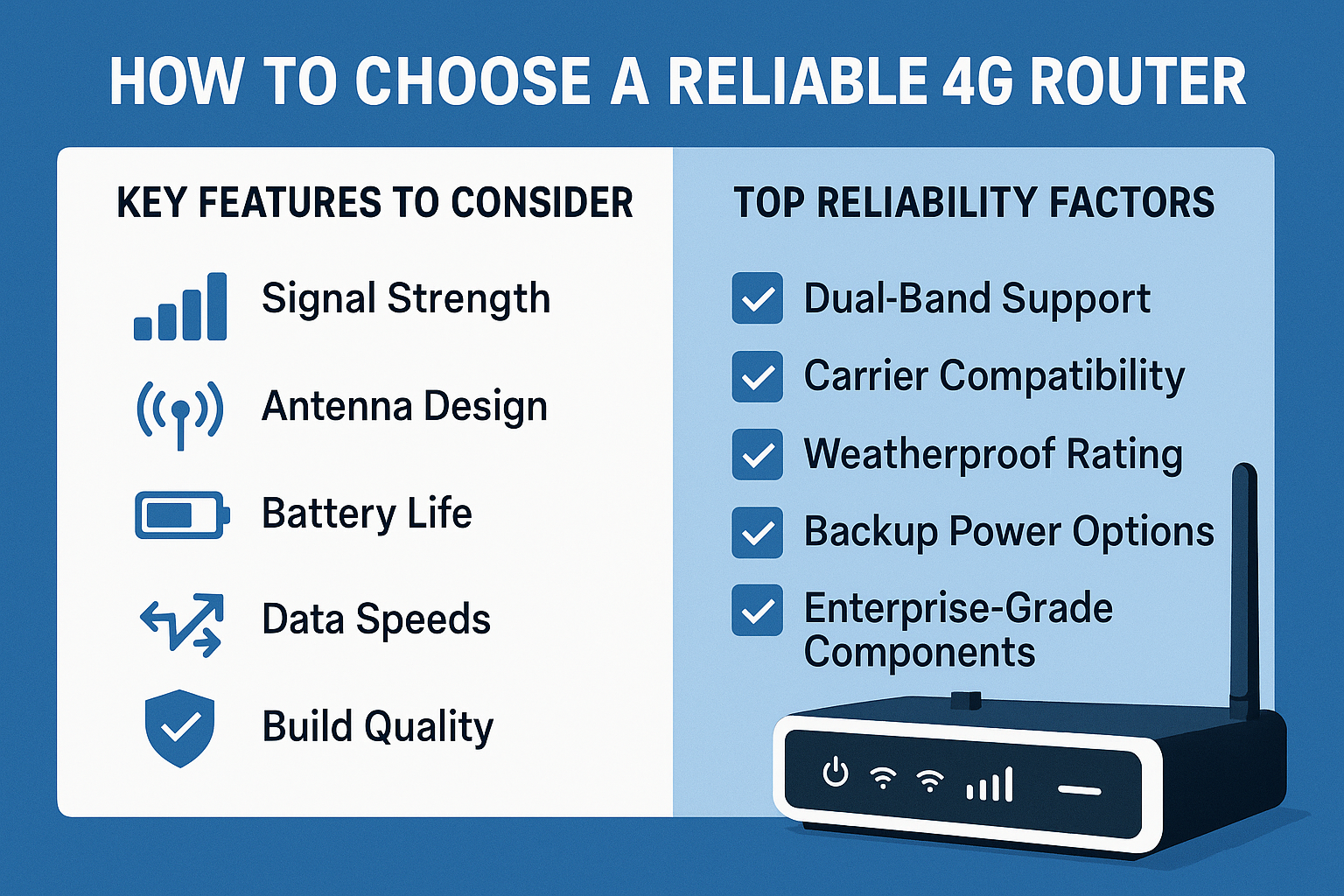 How to Choose a 4G Router? Which 4G Router is the Most Reliable? – ZBTWIFI