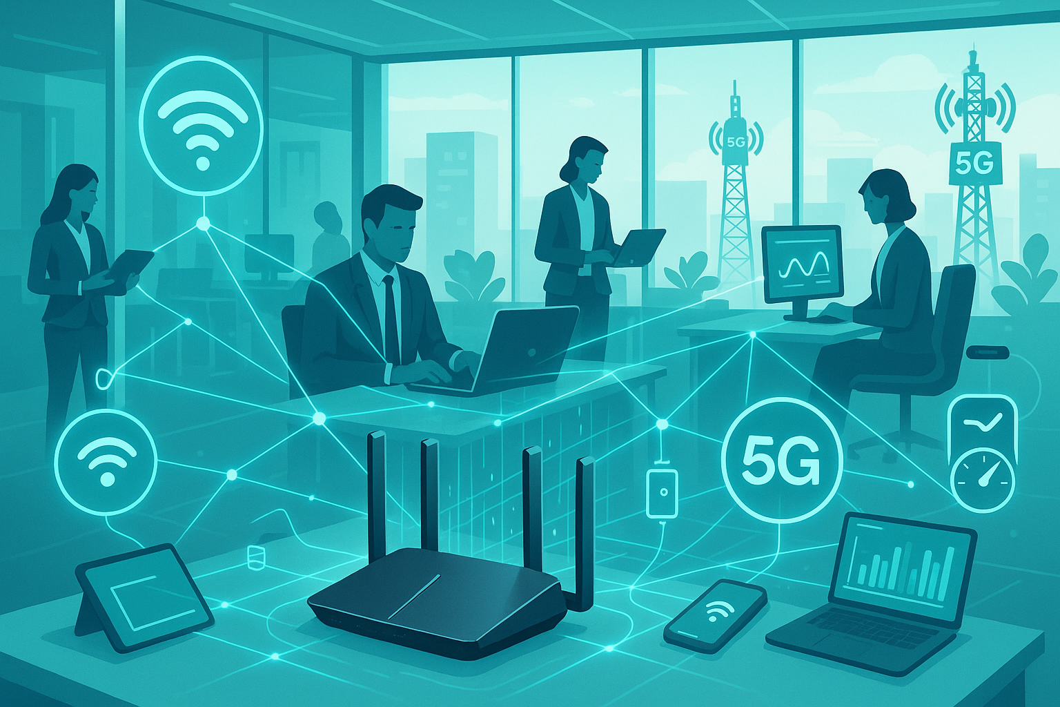 Solving Business Connectivity Challenges with Wi-Fi 7 and 5G Solutions ...
