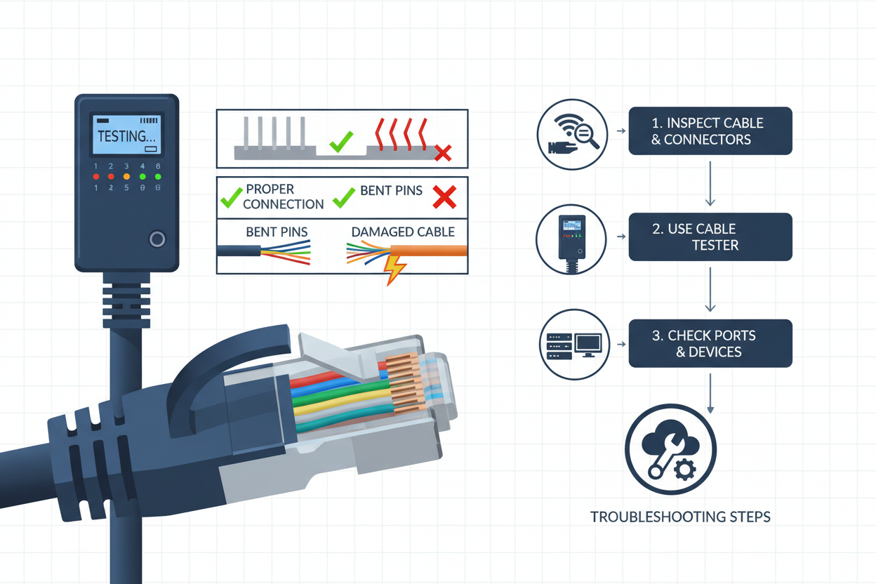 Troubleshoot Ethernet Cable Issues Guide Tips Zbtwifi
