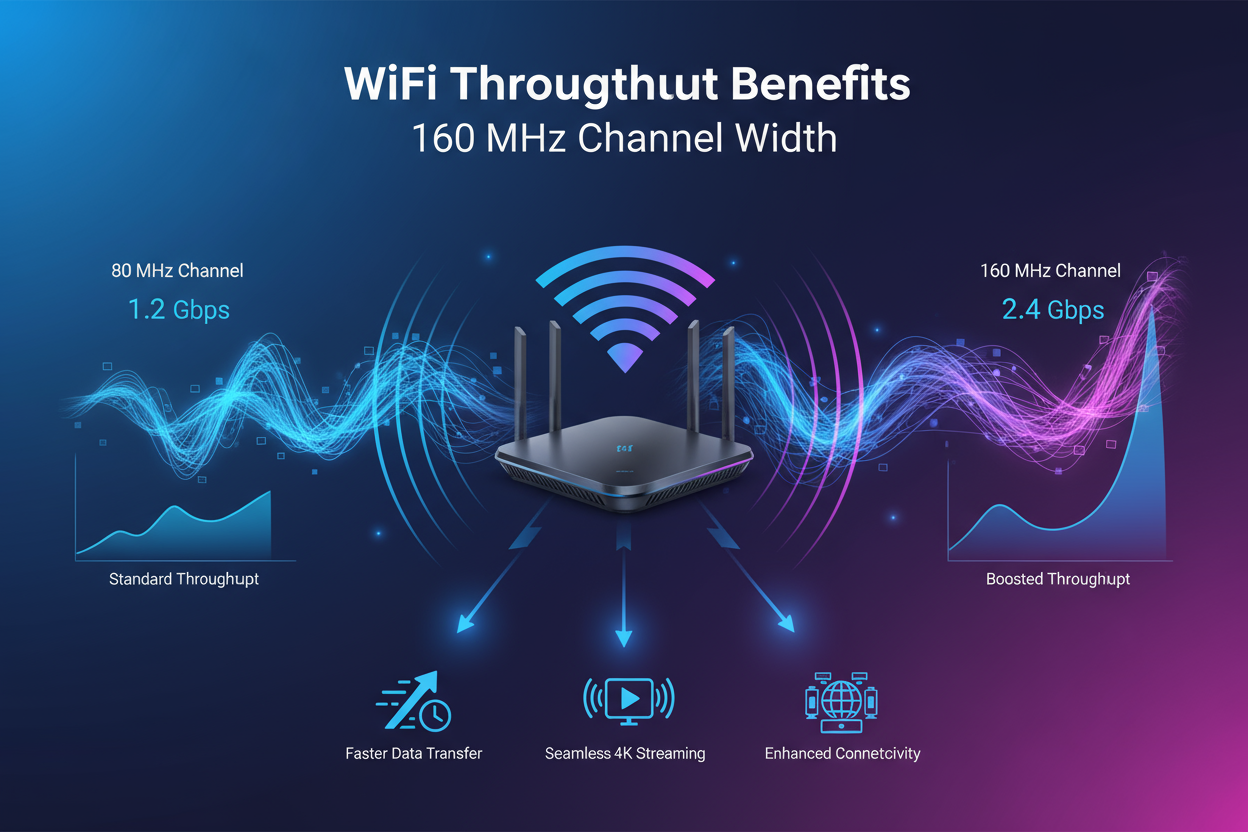 Boost Your Network with 160 MHz Wi-Fi Speed – ZBTWIFI