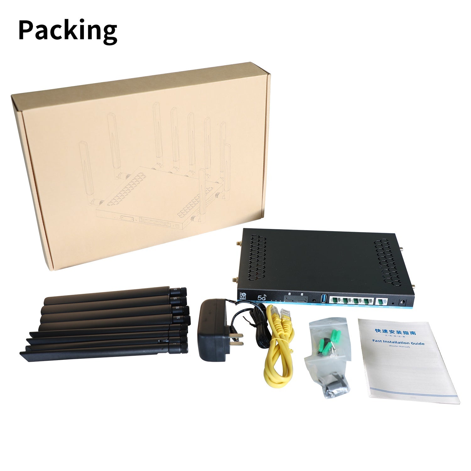 Dual Sim Dual module WiFi 6 4G LTE Router – ZBTWIFI